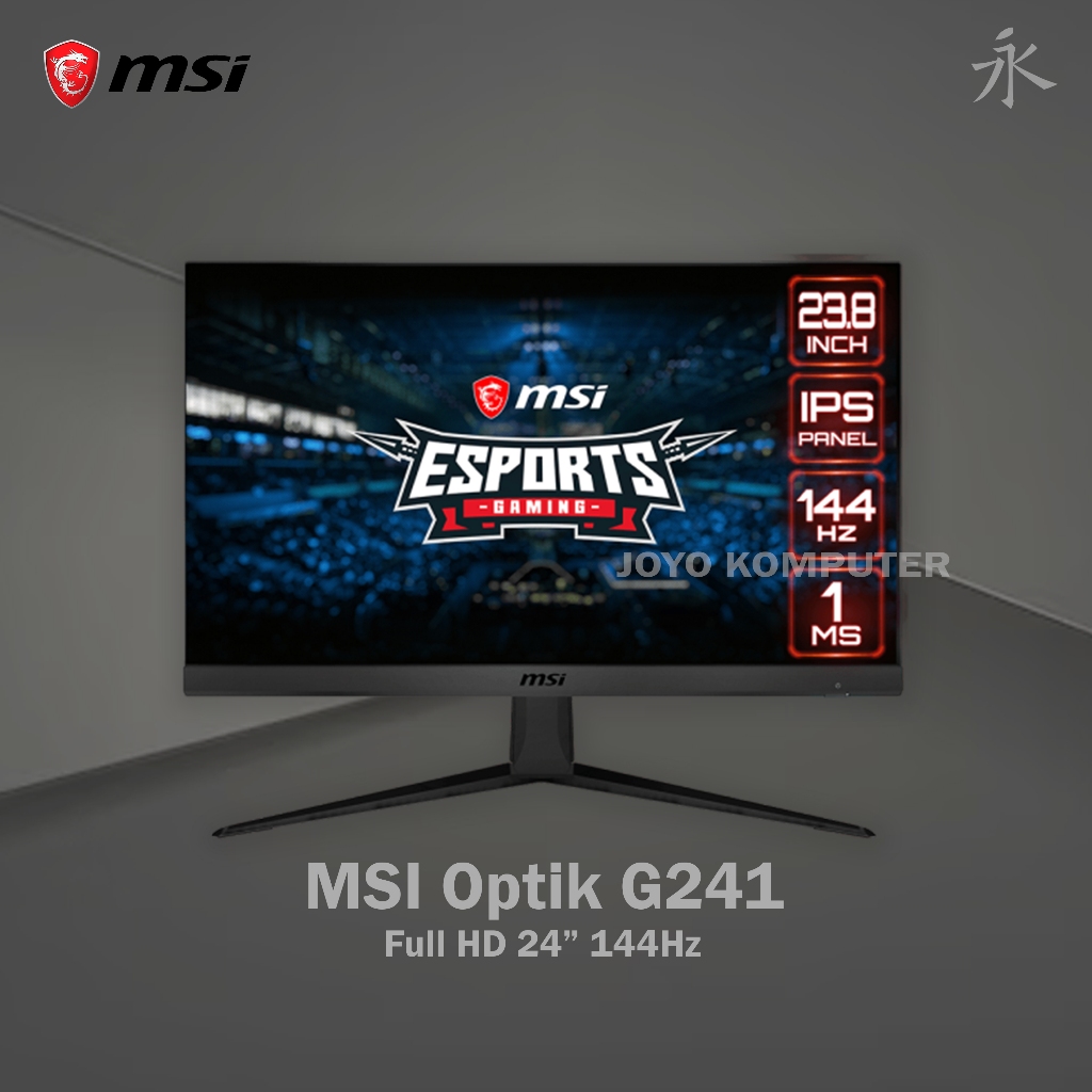 Jual Monitor Gaming MSI Optix G241 24" IPS FHD 144Hz 1ms HDMI DP ...