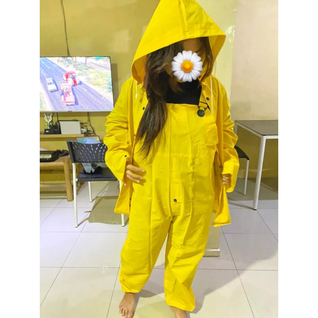 Jual Jas Hujan Jumsuit Tren Viral Raincoat Baju Kodok Jas Pelindung ...