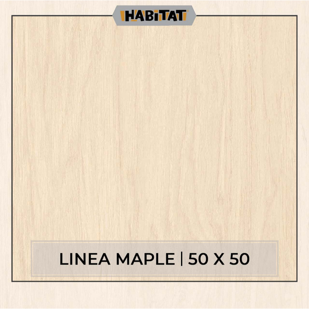 Jual MilanTiles - HABITAT Linea Maple 50x50 cm Keramik Motif Serat Kayu ...