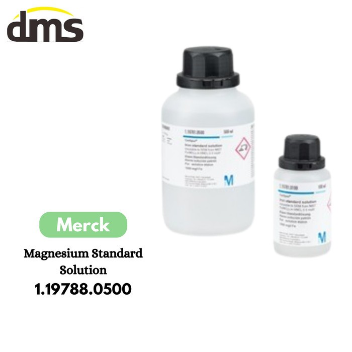 Jual Magnesium Standard Solution 500ml 1.19788.0500 Merck | Shopee ...