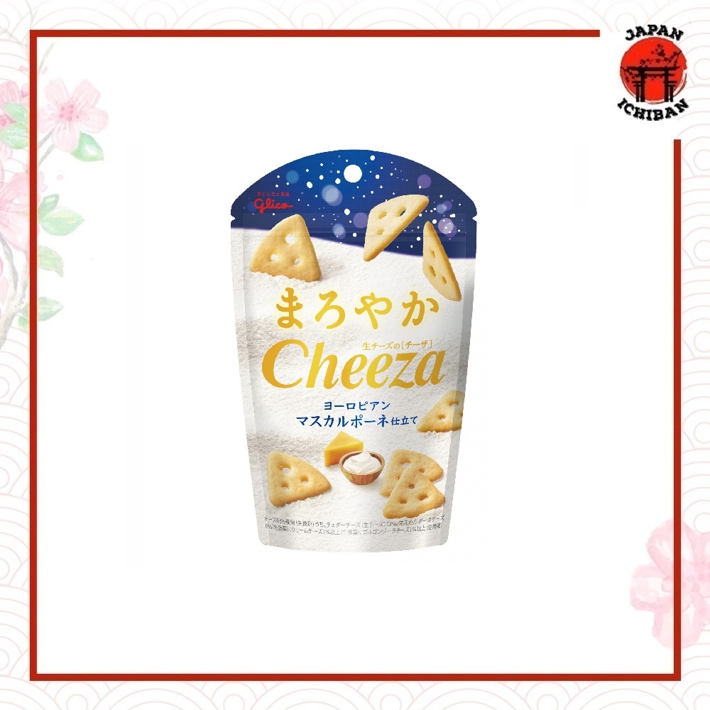 Jual Glico Cheeza Crackers 40g Snack Crispy Cheese Flavor - Biskuit ...