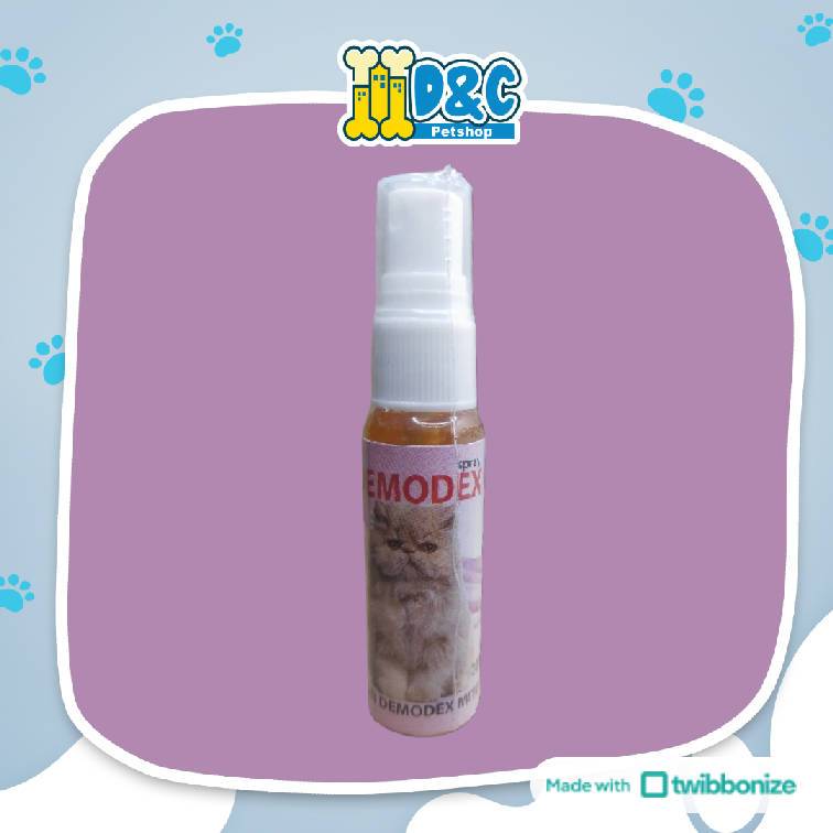 Jual DEMODEX CAT SPRAY 30 ML - SPRAY ANTI DEMODEK GATAL PENYAKIT KULIT ...