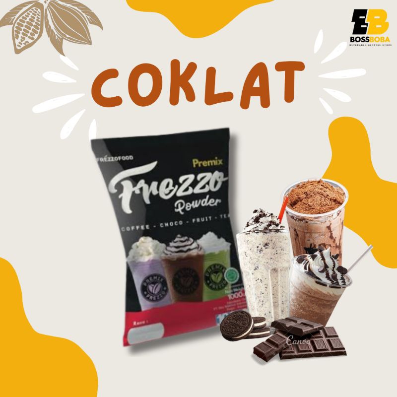 Jual Bubuk Minuman Rasa All Varian Coklat Premix Frezzo Powder Drink ...