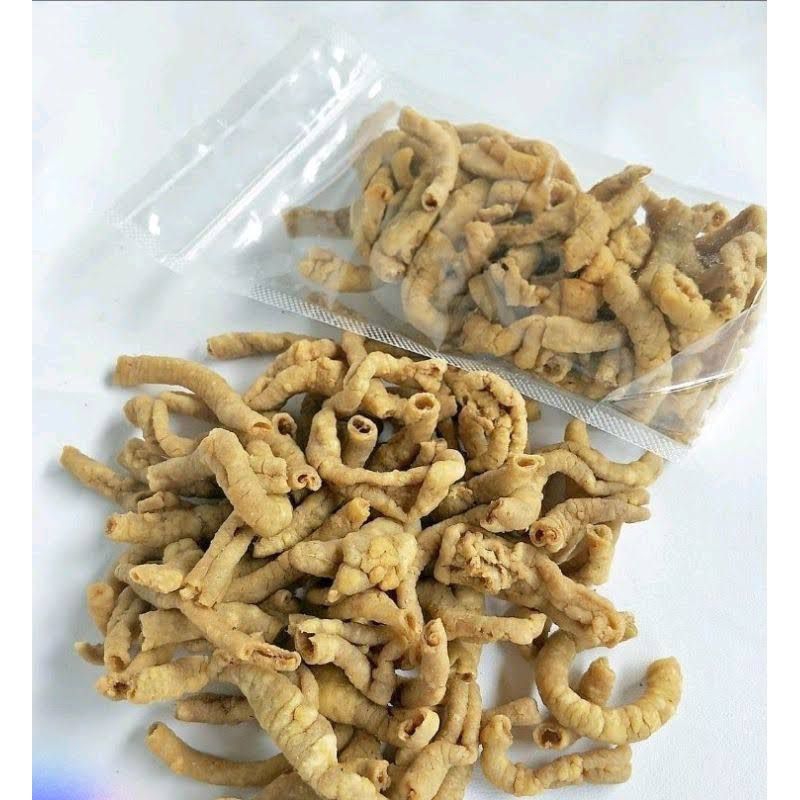 Jual Kripik Usus Ayam Krispy Original 125gr | Shopee Indonesia