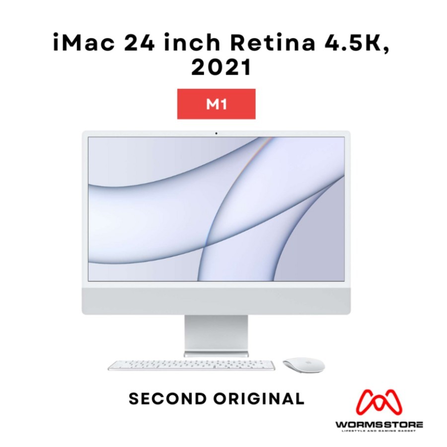 Jual iMac 24 inch M1 2021, Chip Apple M1 | Shopee Indonesia