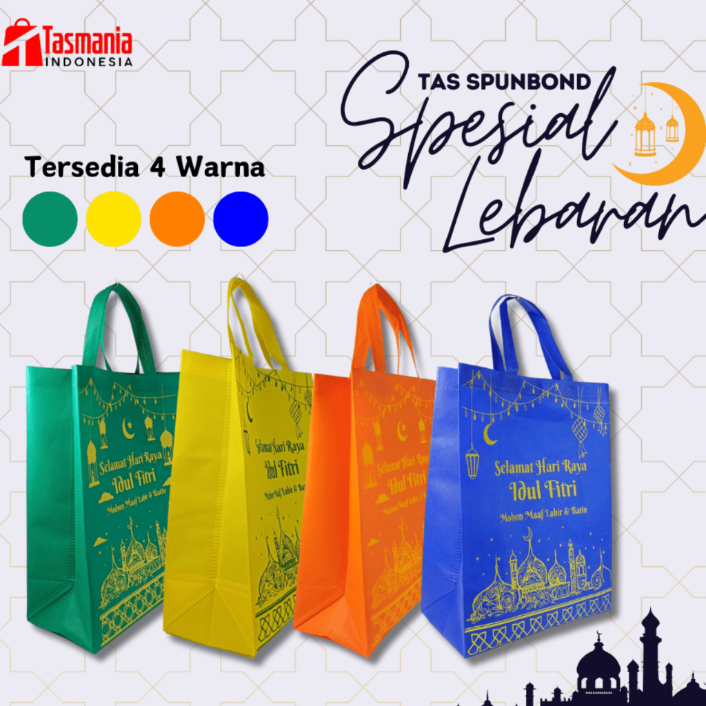 Jual Tas Spunbond Tas Parsel Edisi IDUL FITRI 30x40x15 CM ( LUSIN ...