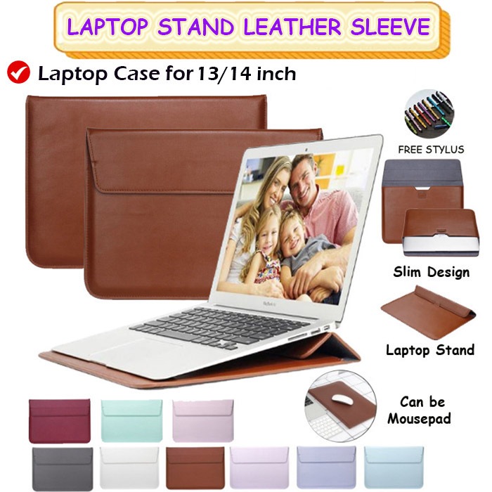 Jual Lenovo Yoga Slim 7 7i 9 9i 13" 14" Leather Sleeve Laptop Stand ...