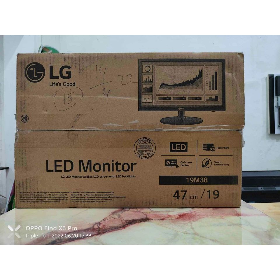 Jual Monitor LG 19M38A 19 inch murah | Shopee Indonesia