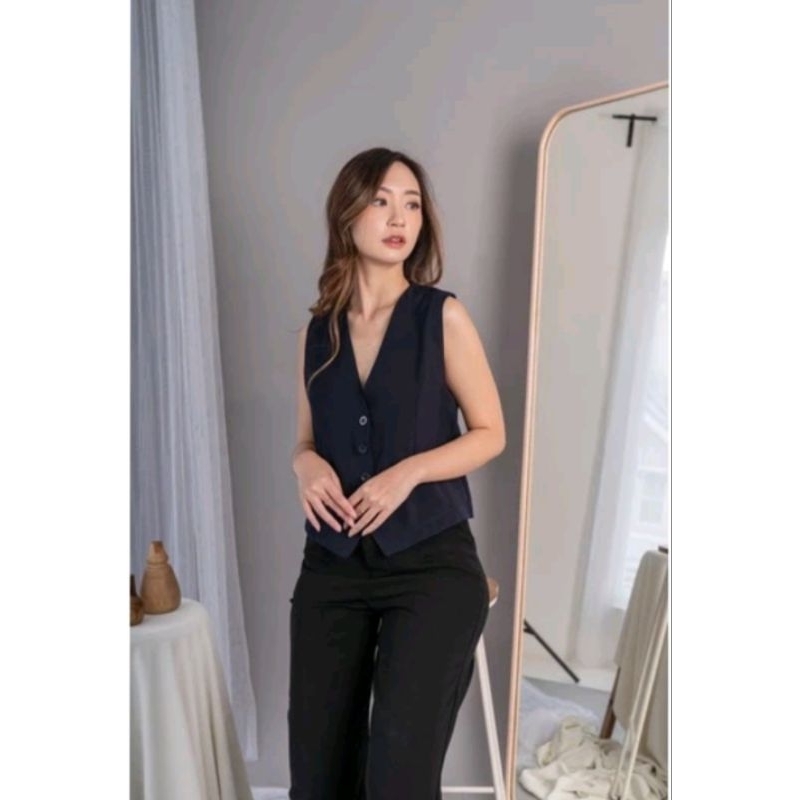 Jual ROMPI KOREAN WANITA/ROMPI KEKINIAN/OUTER WANITA | Shopee Indonesia