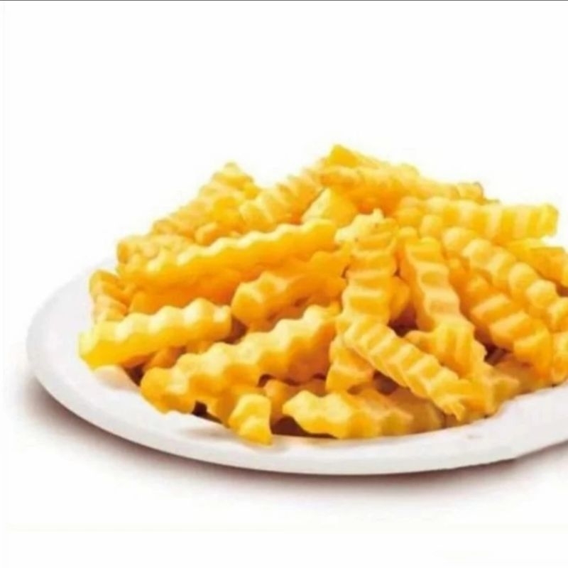 Jual French Fries Kentang Crinkle Cut 2,5 Kg | Shopee Indonesia