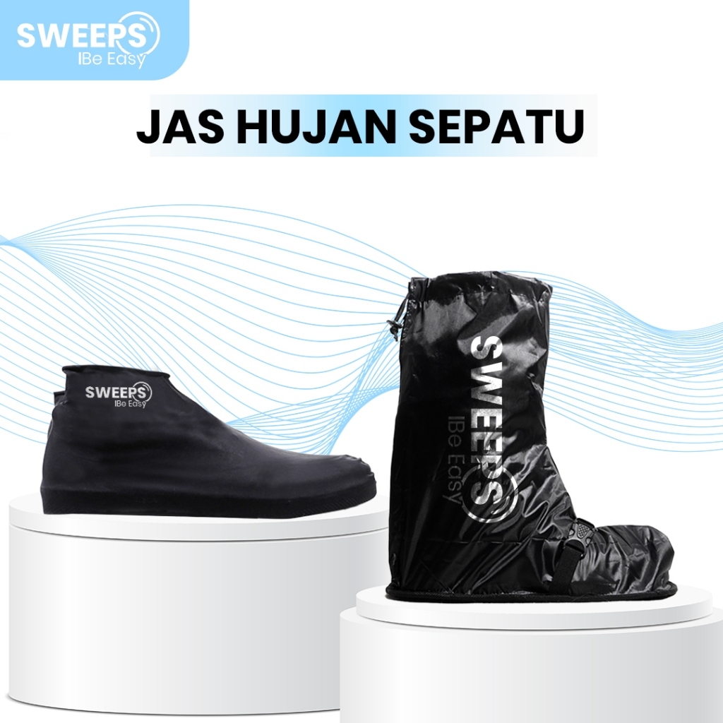 Jual Sweeps * Jas Hujan Sepatu | Rain Cover Shoes | Cover Sepatu Anti ...