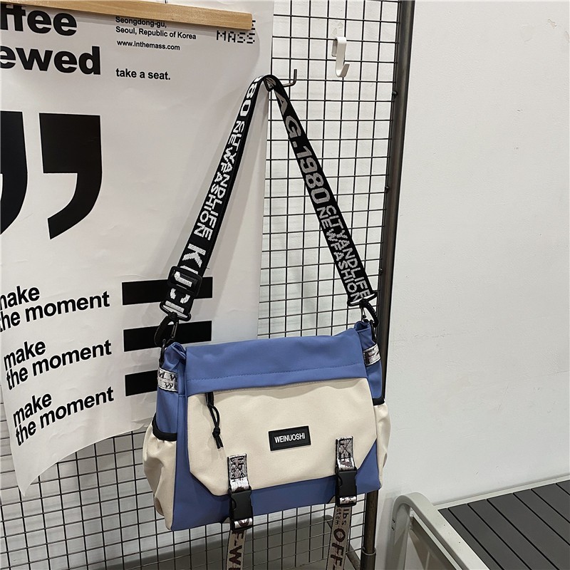 Jual 【Ready!】Tas Bahu Kain Nilon Yang Trendi Tas Selempang Tahan Air ...