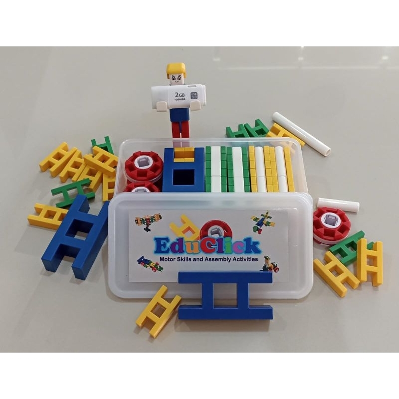 Jual Lasy-L-100 ( Education Toys - Interlocking Block ) | Shopee Indonesia