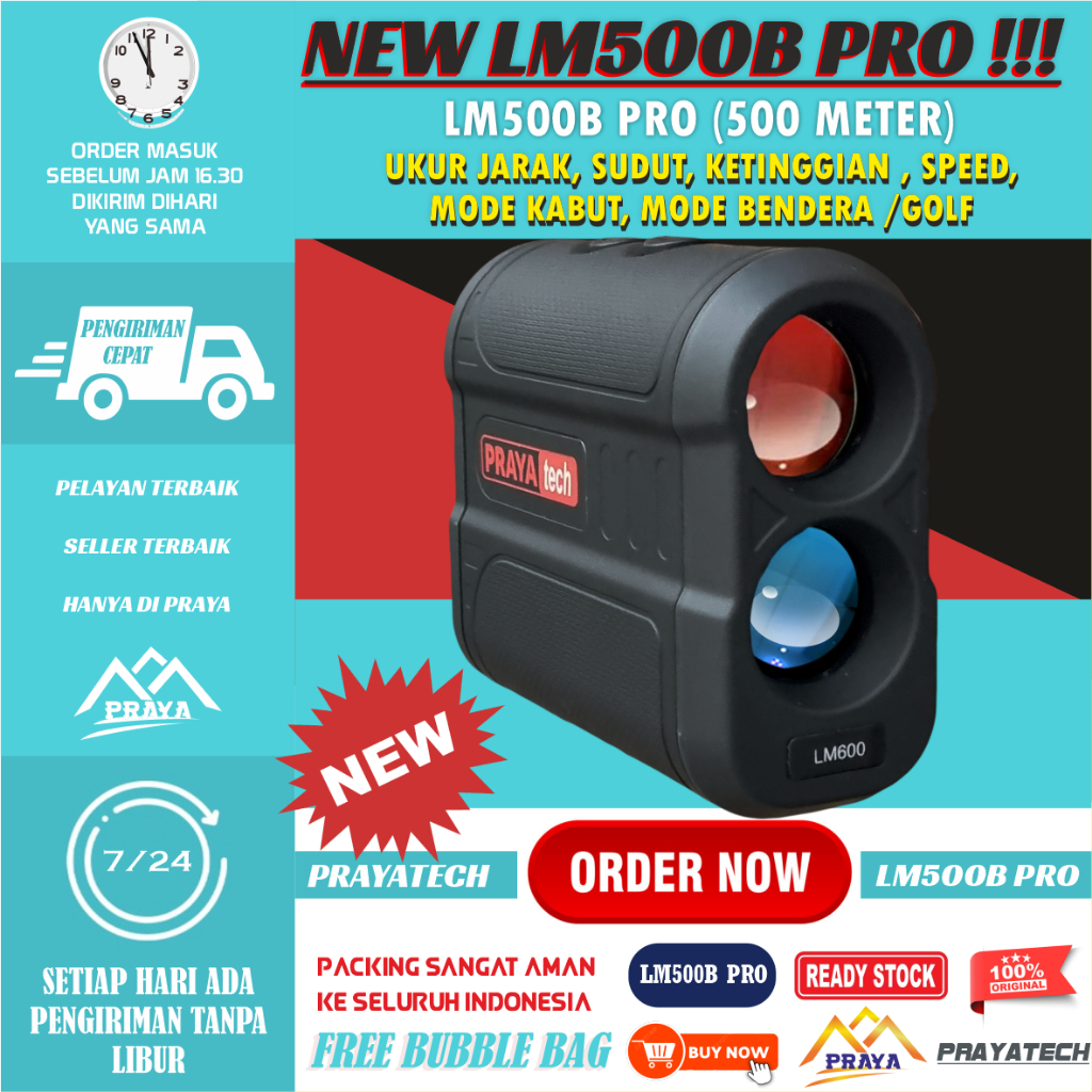 Jual BARU !!! Rangefinder Teleskop Laser Range Finder ukur jarak 600m m 600 meter golf berburu ...