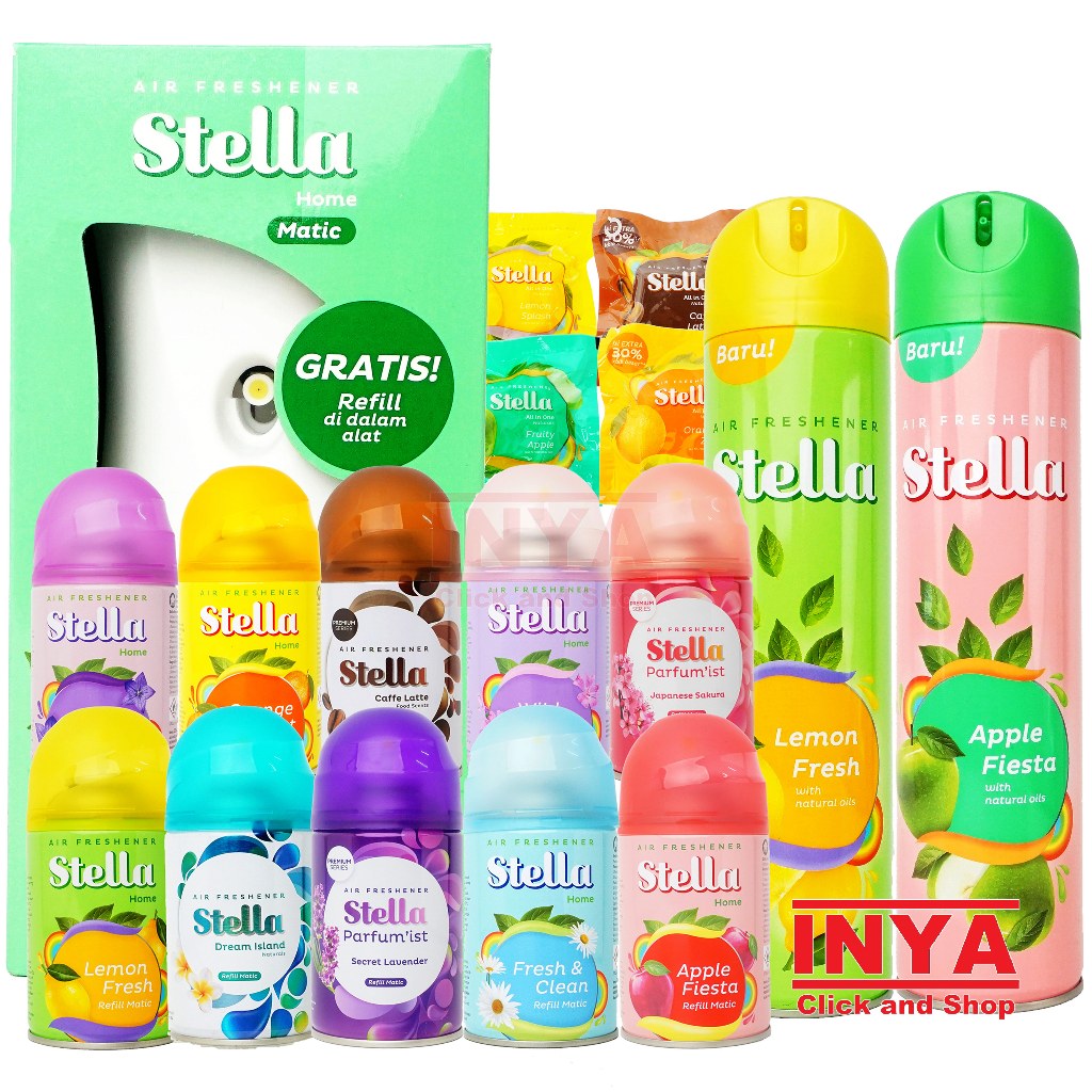 Jual STELLA Air Freshener Pengharum Ruangan - Stella Gantung - Refill ... Jual STELLA Air Freshener Pengharum Ruangan - Stella Gantung - Refill ...