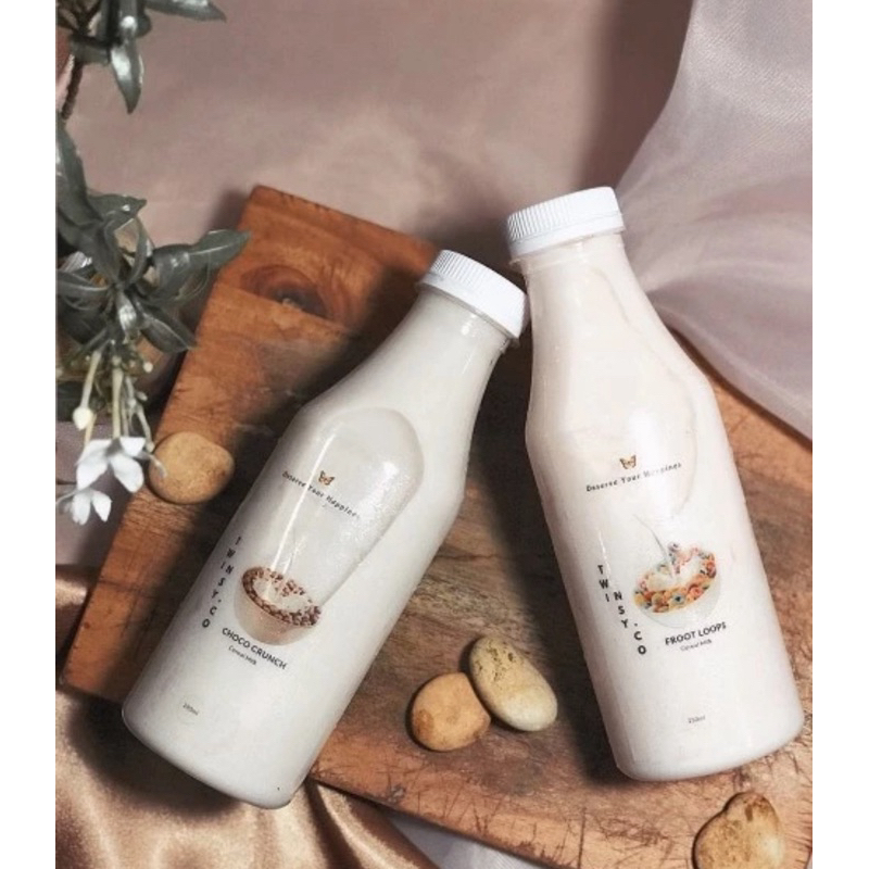 Jual (ISI 20 PCS) Botol Plastik Milk 250ml Free Packing Dus | Shopee ...
