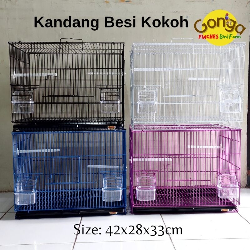 Jual Kandang burung kandang besi lipat kokoh. Cocok untuk ternak burung ...