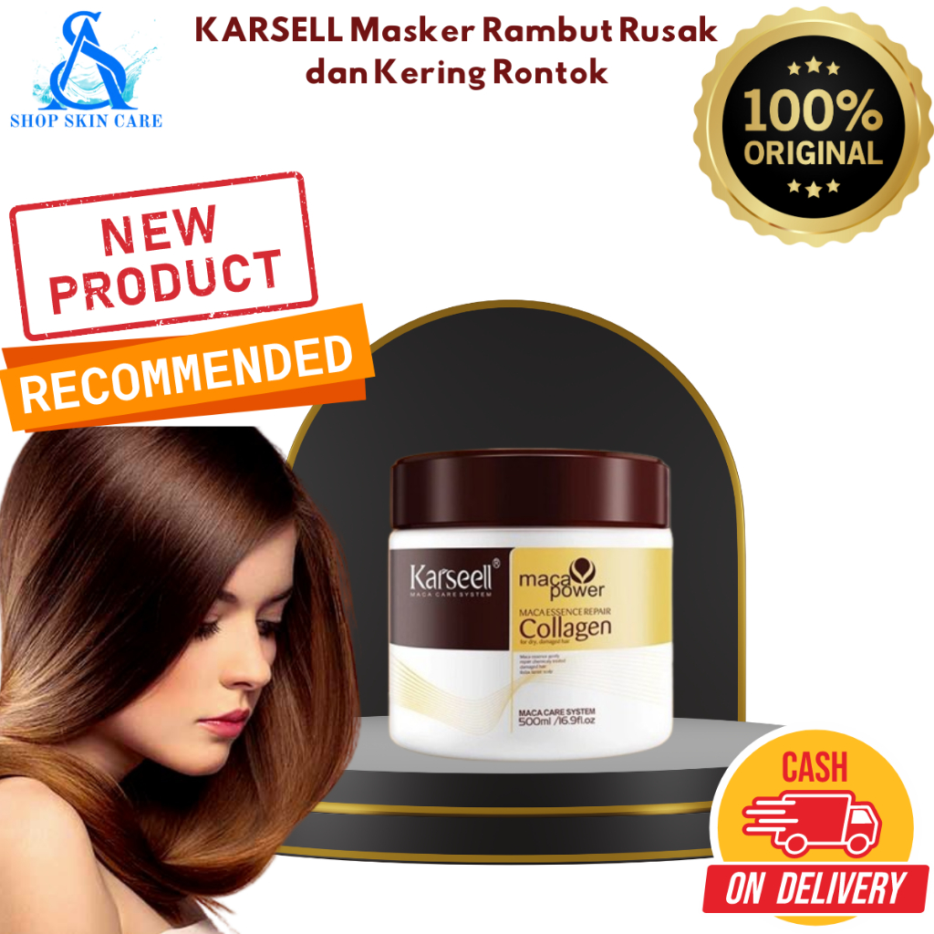 Jual KARSEELL Collagen Hair Mask Keratin Treatment - KARSELL Masker ...