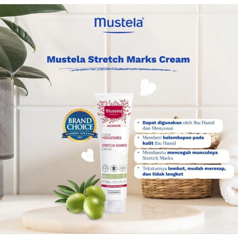 Jual Mustela Stretch Marks Cream 10 ml - Krim untuk mencegah Stretch ...