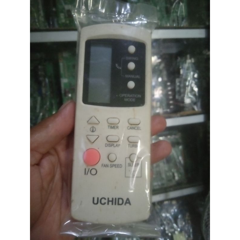 Jual remote AC merk Uchida ORI CABUTAN | Shopee Indonesia