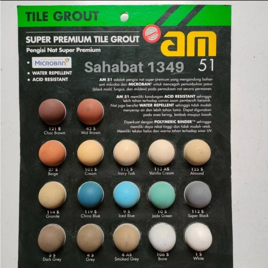 Jual AM 51 BONE - Pengisi Nat Super Premium | Shopee Indonesia