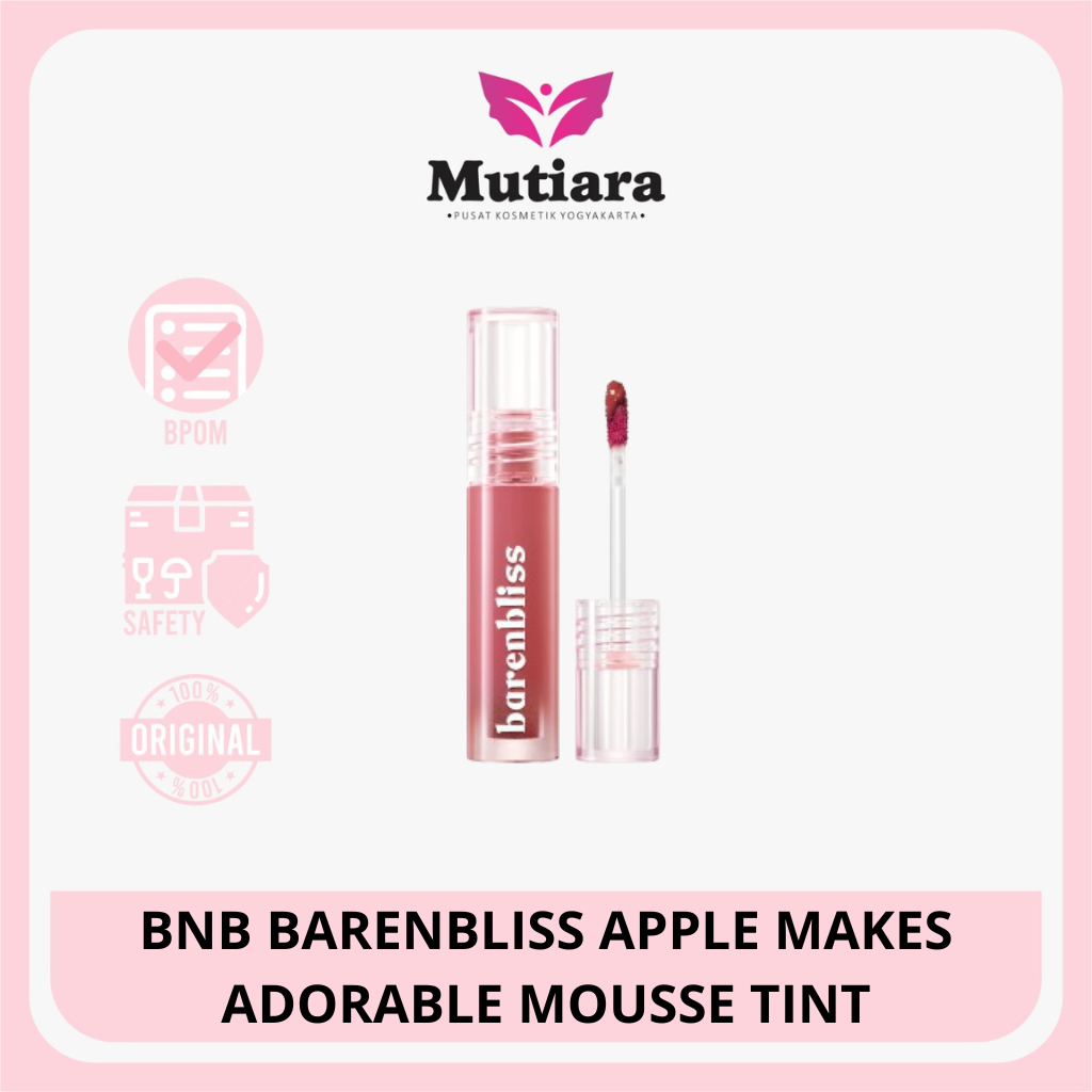 Jual BNB BARENBLISS APPLE MAKES ADORABLE MOUSSE TINT | Shopee Indonesia Jual BNB BARENBLISS APPLE MAKES ADORABLE MOUSSE TINT | Shopee Indonesia