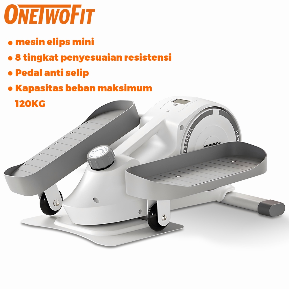 Jual OneTwoFit Mini Exercise Bike Sepeda Statis Terapi Portable Mini Bike Gym Home Fitness ...