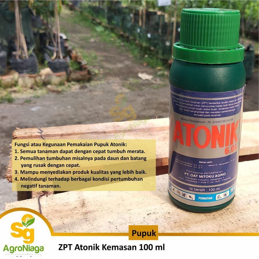 Jual Pupuk ZPT Atonik Kemasan 100 ml | Shopee Indonesia