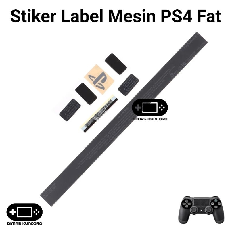 Jual Stiker Label Mesin PS4 Fat sticker mesin seri segel void ...