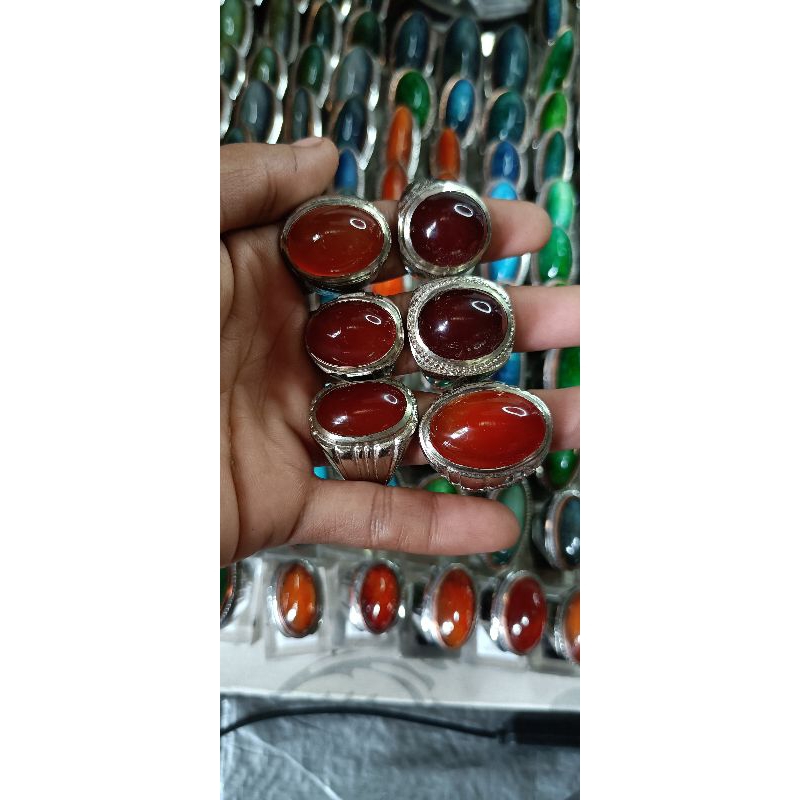 Jual BATU AKIK RED BARON | Shopee Indonesia