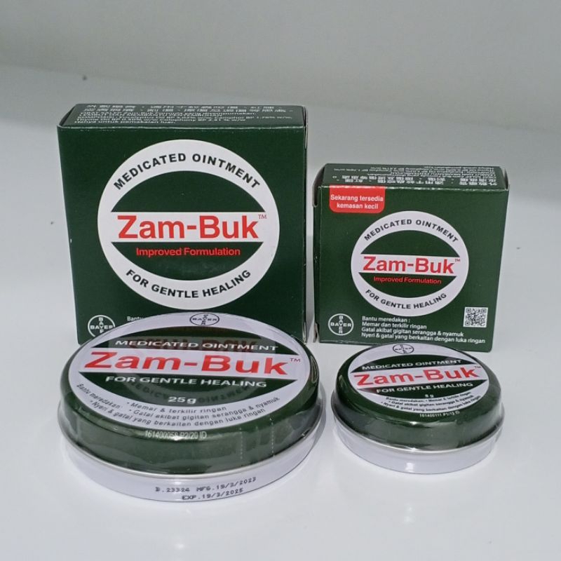 Jual Zam-Buk Medicated Ointment ( 8 gr / 25 gr ) | Shopee Indonesia