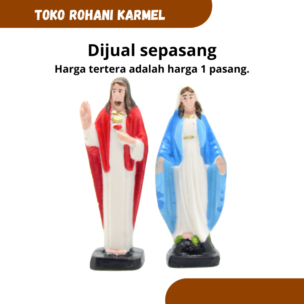 Jual PATUNG YESUS-MARIA MINI (5 CM) / PATUNG YESUS-MARIA KECIL / PATUNG ... Jual PATUNG YESUS-MARIA MINI (5 CM) / PATUNG YESUS-MARIA KECIL / PATUNG ...