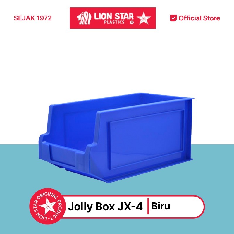 Jual LION STAR Kotak Penyimpanan Jolly Box No. 400 JX-4 | Shopee Indonesia