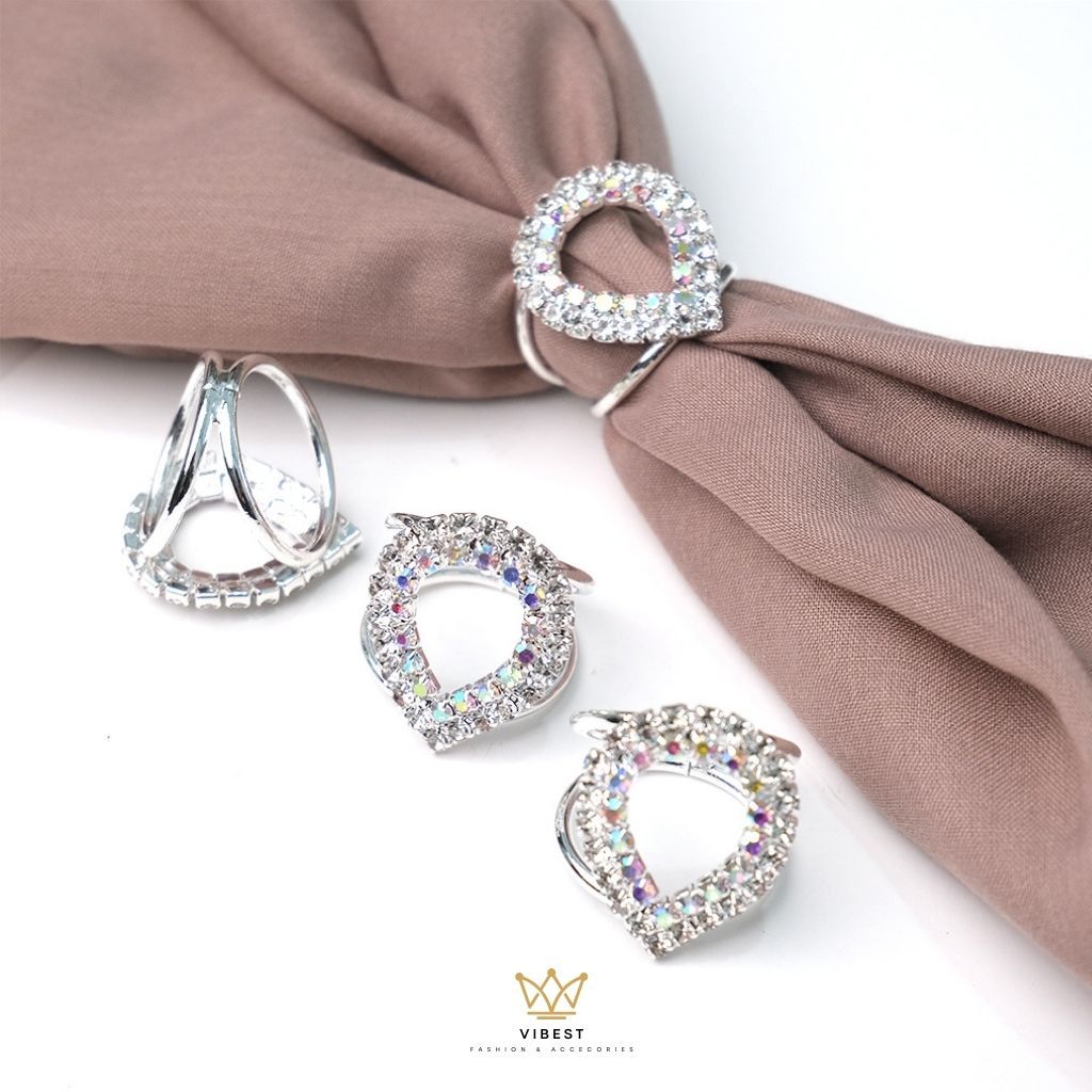 Jual RING hijab /bros hijab/kolong jilbab/aksesoris hijab Ring Kerudung ...