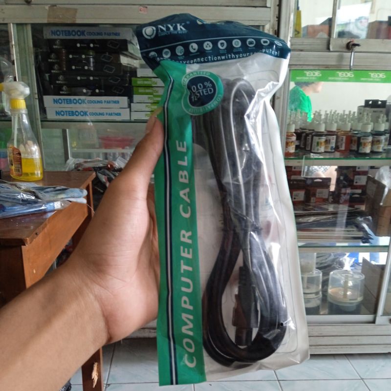 Jual kabel power ac kaki 3 Notebook | Shopee Indonesia