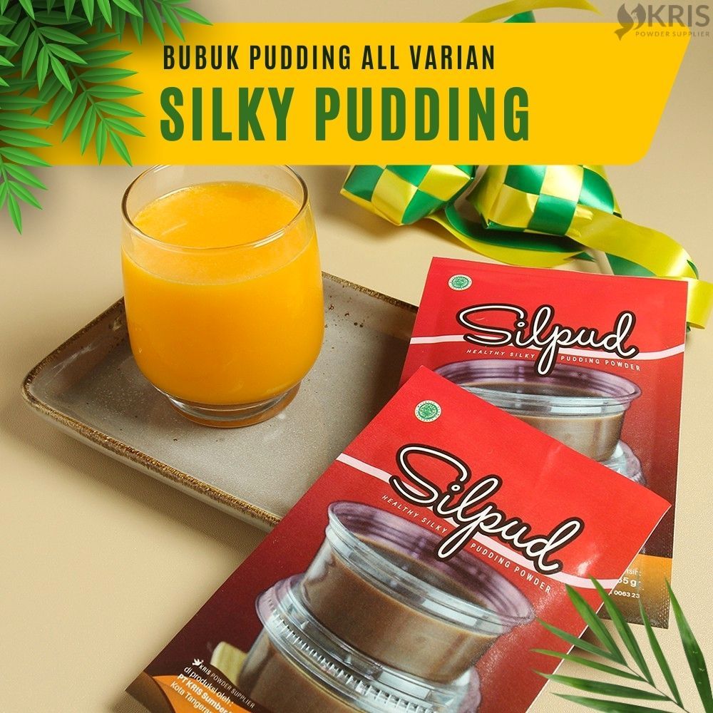 Jual Bubuk Pudding Honeydew, Mango, Hazelnut 65gr - Silky Pudding ...