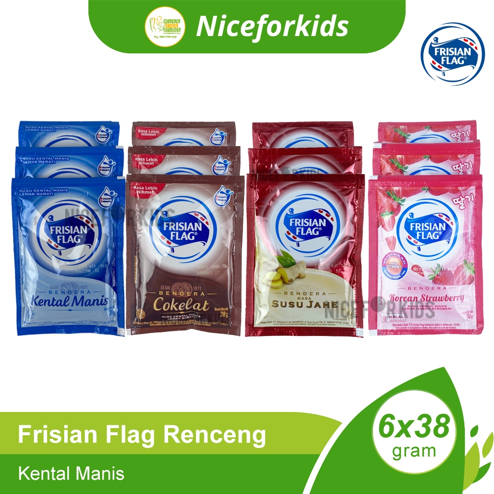 Jual Frisian Flag Sachet Renteng Susu Kental Manis Bendera SKM Renceng ...