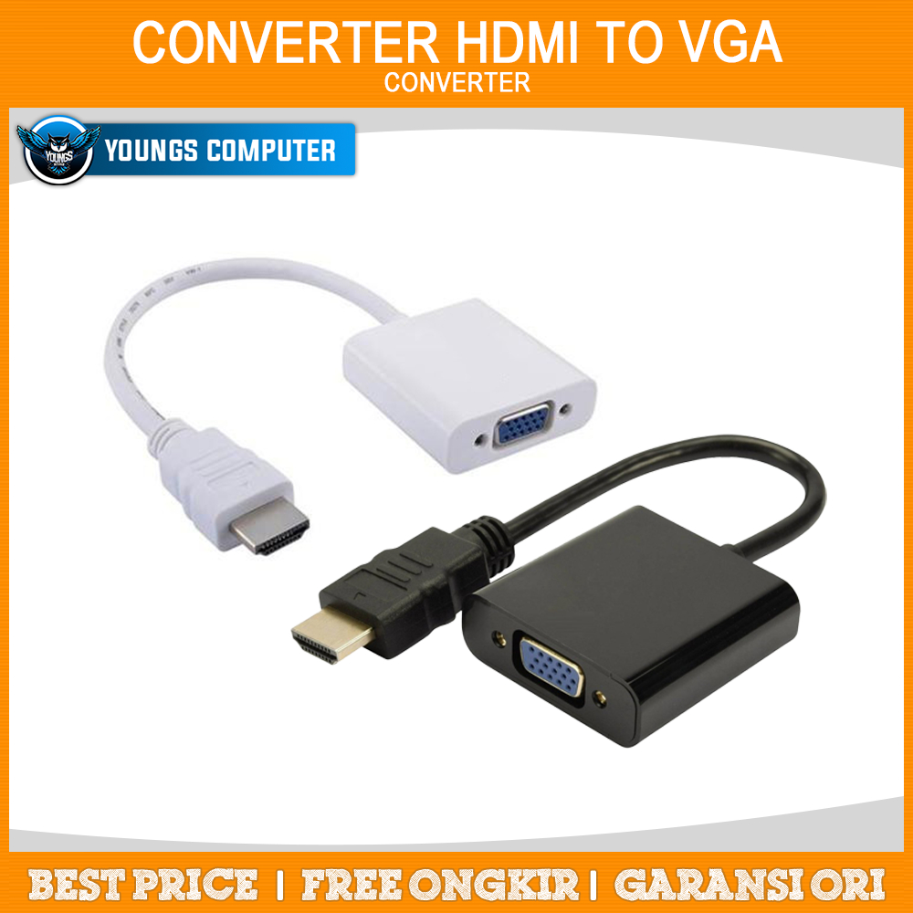 Jual KABEL CONVERTER HDMI TO VGA | Shopee Indonesia