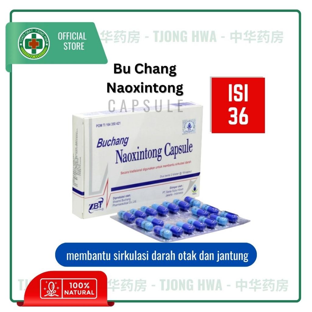 Jual Bu Chang Naoxintong - untuk penderita stroke,jantung koroner ...