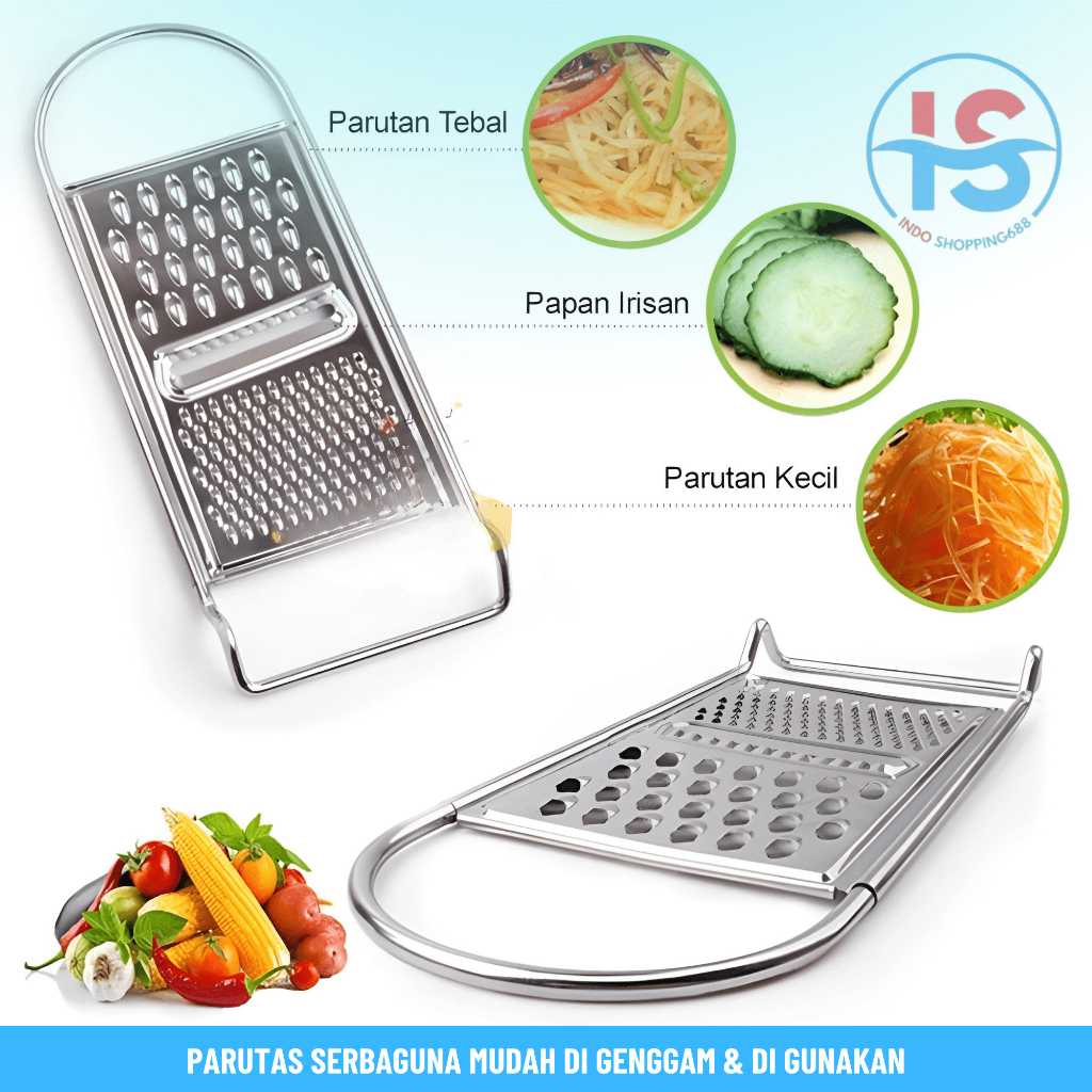 Jual IS - PARUTAN KEJU JUMBO 3 IN 1 - PARUTAN BUAH KEJU SAYUR GRATER ...