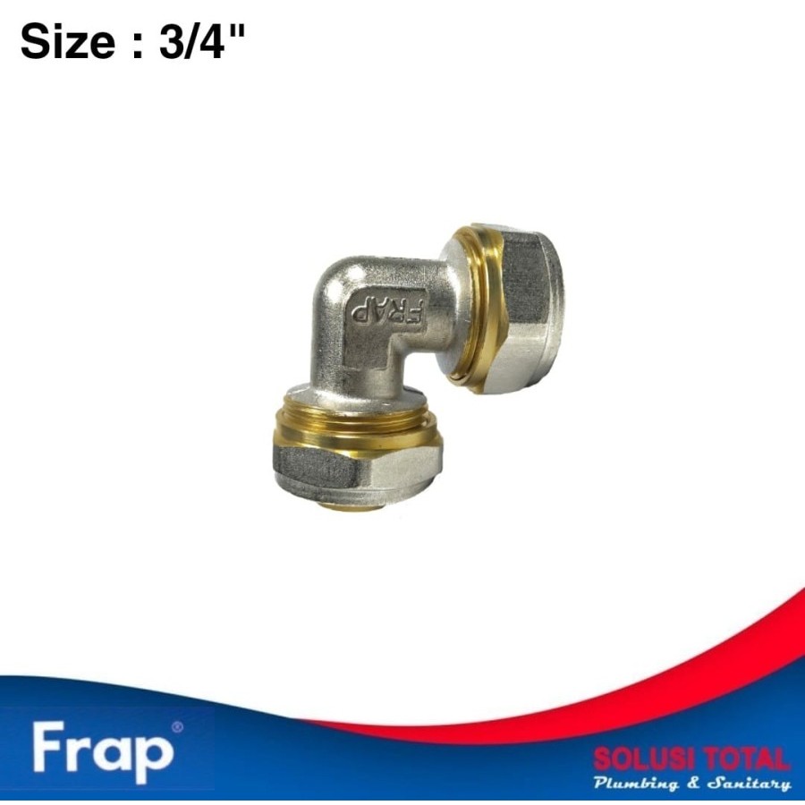 Jual Knee Pex Frap Equal Elbow 3/4" Brass 3/4 Inch FITTING PIPA AIR PANAS | Shopee Indonesia