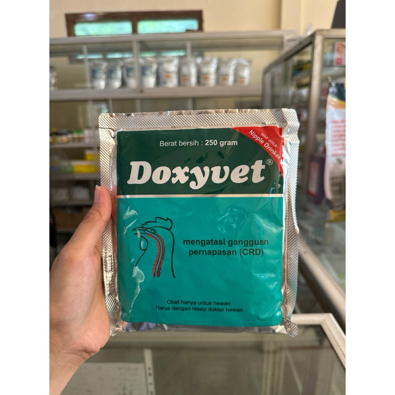 Jual DOXYVET 250 gram MEDION Mengatasi Gangguan Pernafasan CRD Unggas ...