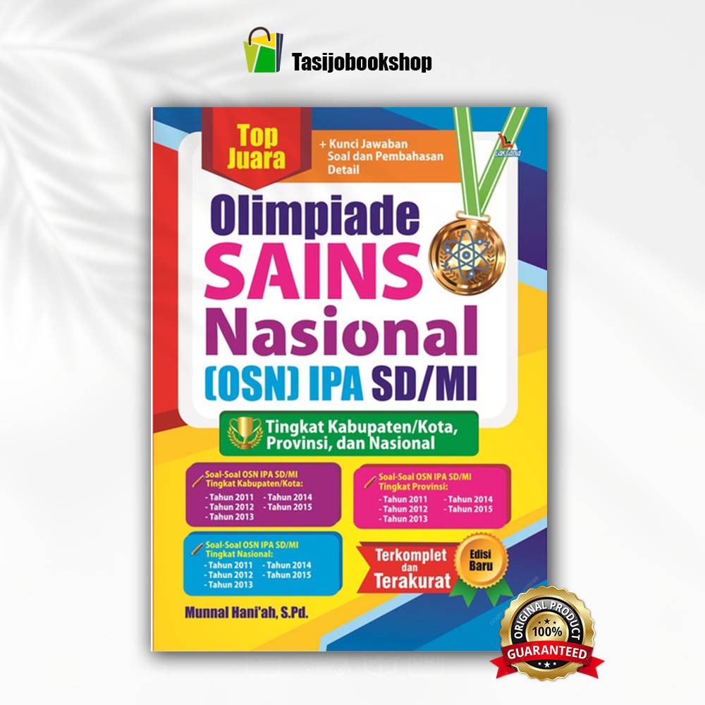 Jual Buku Soal-soal Olimpiade SD: Top Juara Olimpiade Sain (OSN) IPA SD ...