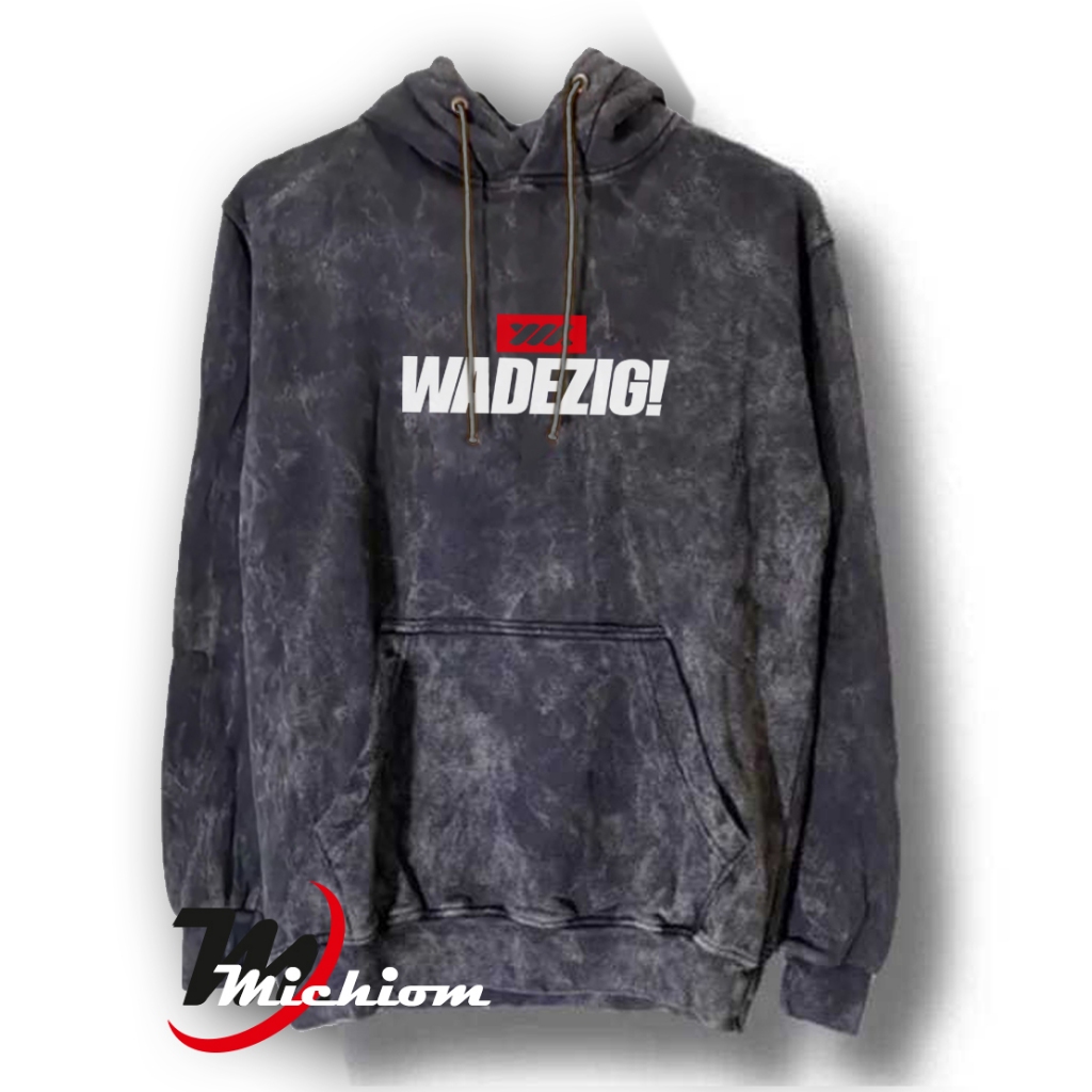 Jual Jaket Hoodie Pria Washing Wadezig Sandwash Tie Dye Oversize Cotton ...