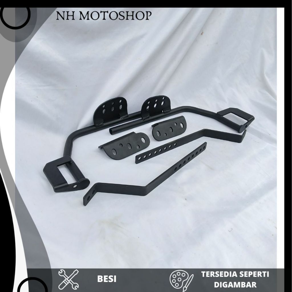 Jual BRACKET BOX SHAD 23 SHAD3P SYSTEM UNTUK MOTOR VIXION NEW CB BEAT ...