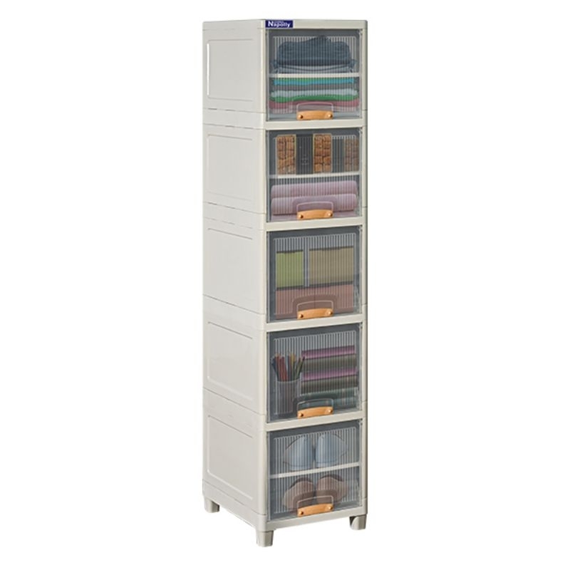 Jual Locker box lemari plastik NAPOLLY LBP 1508 susun 5 + 3 sekat ...