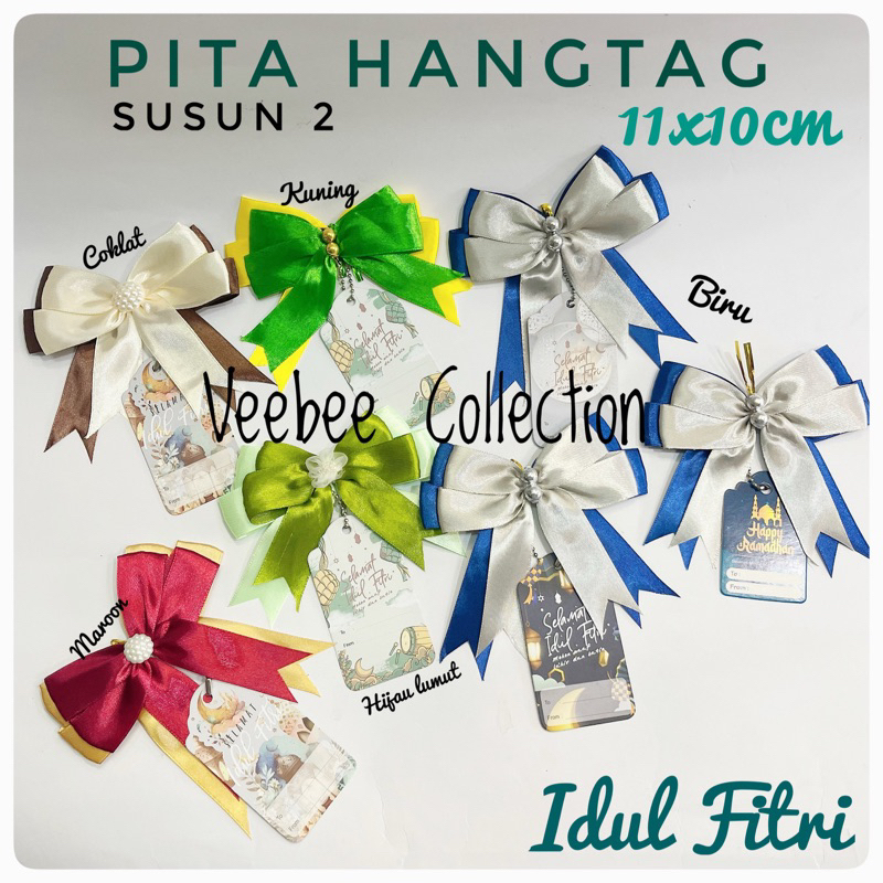 Jual Pita Hias Lebaran Hangtag / PIta Kain Idul fitri/ PIta Hias ...
