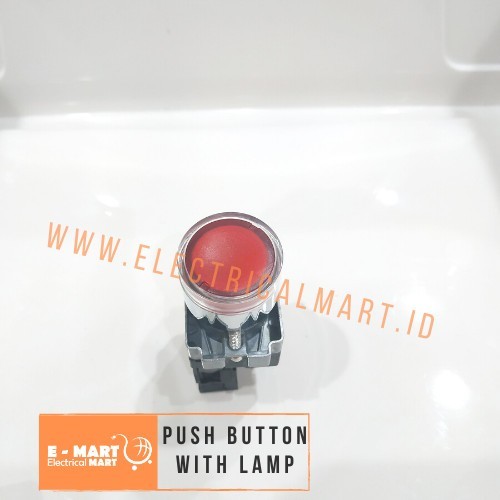 Jual FORT PUSH BUTTON Lamp LED Indikator Lampu Panel 22mm | Shopee ...