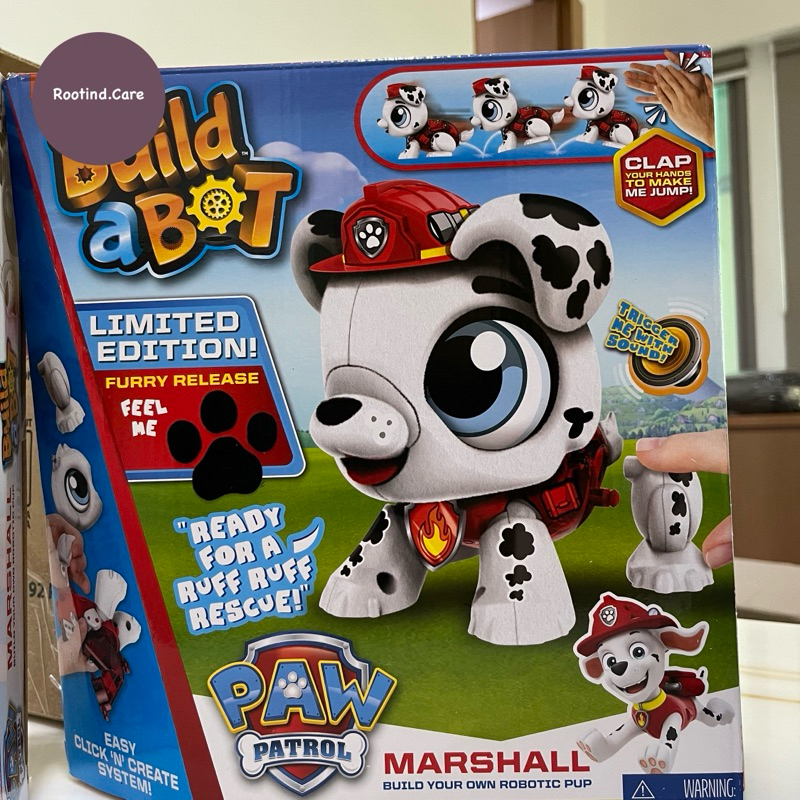 Jual Build A Bot Paw Patrol Marshall | Shopee Indonesia