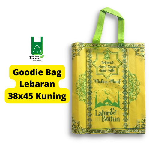 Jual Tas Spunbond Lebaran Ukuran Super Besar | Goodie Bag Idul Fitri 38x45x8 | Tas Spunbond ...